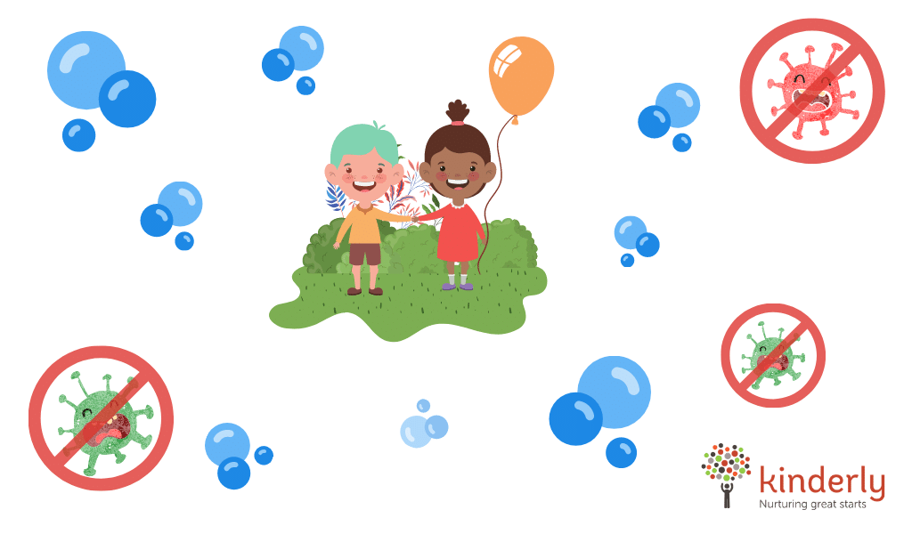 How to burst COVID-19 bubbles safely in early years – Kinderly