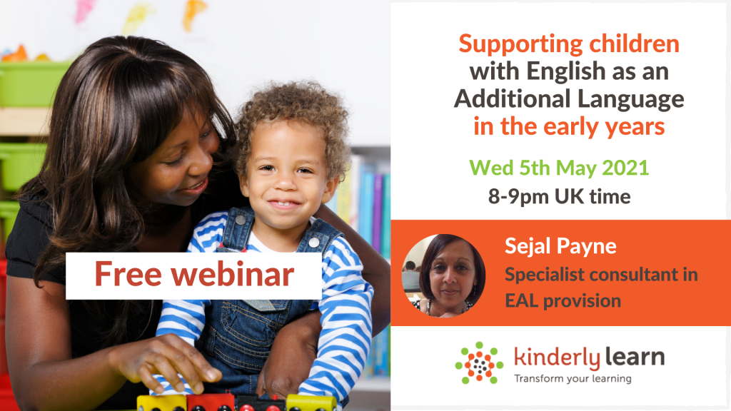 Supporting children with EAL in early years – Webinar – Kinderly