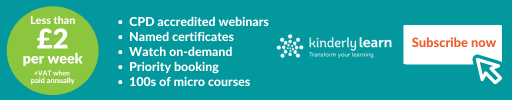 Early Years Webinar Schedule – Free CPD resources – Kinderly