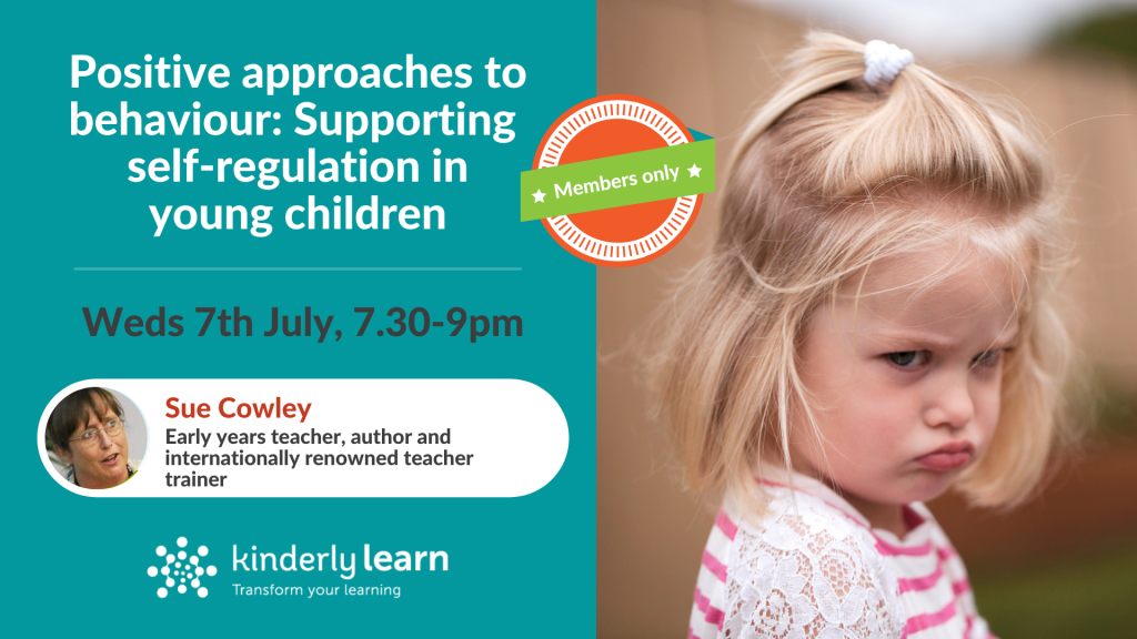 Positive approaches to behaviour – Sue Cowley webinar – Kinderly