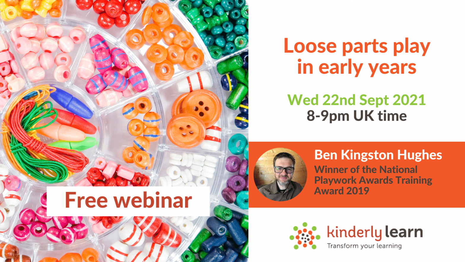 Loose parts play free webinar – Kinderly