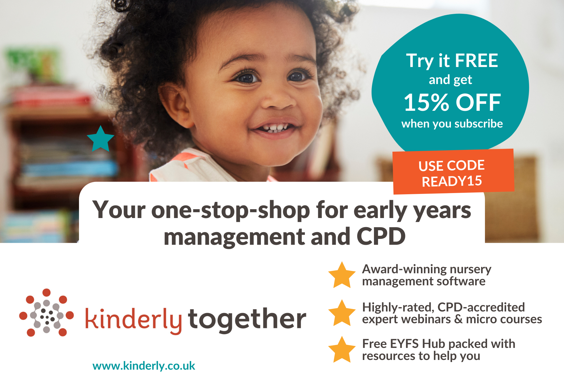 Your one-stop-shop for early years management and CPD – Kinderly