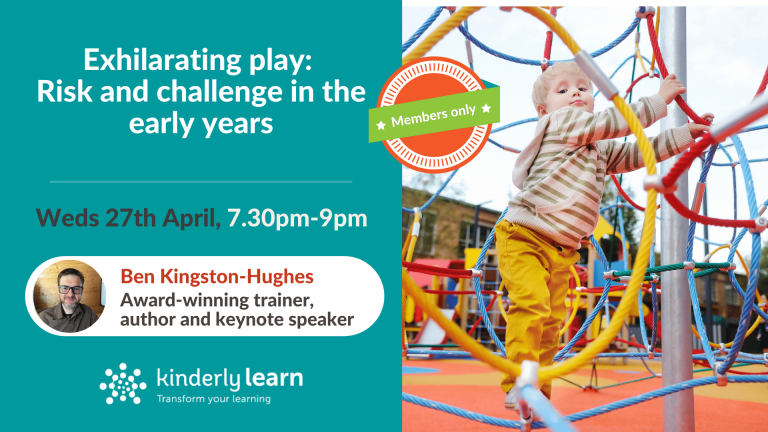 Early Years Webinar Schedule – Free CPD resources – Kinderly