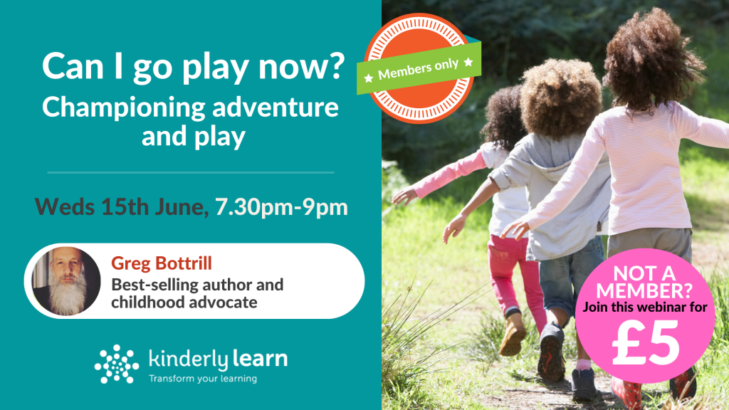 Free adventure and play ideas webinar – Kinderly