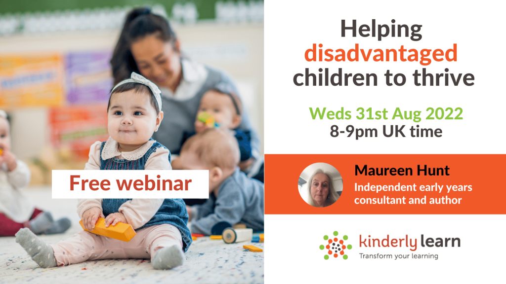 Early Years Webinar Schedule – Free CPD resources – Kinderly