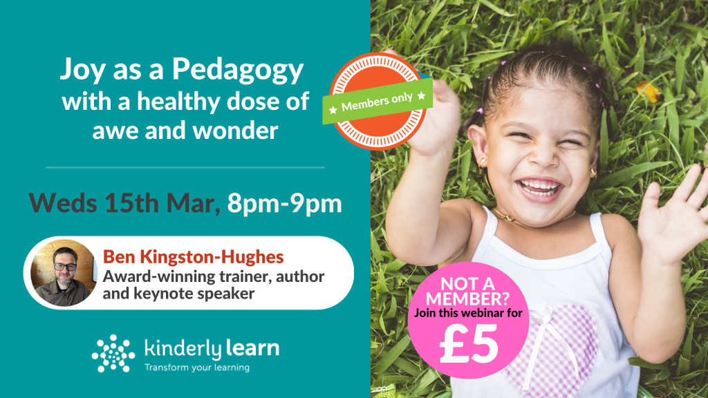 Joy as a Pedagogy | CPD webinar – Kinderly