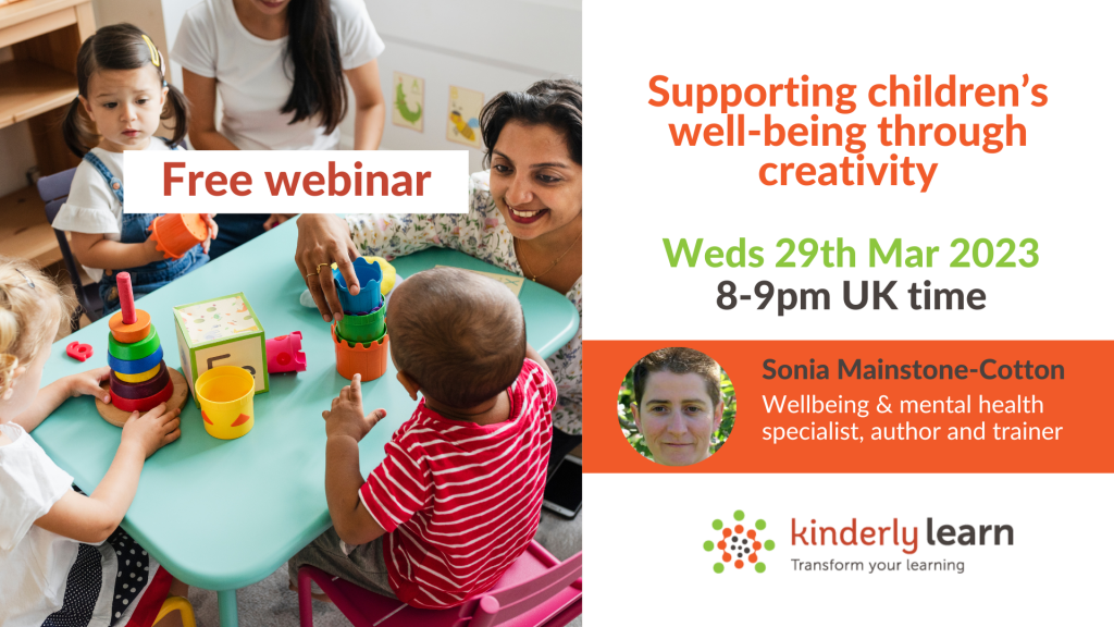 Early Years Webinar Schedule – Free CPD resources – Kinderly