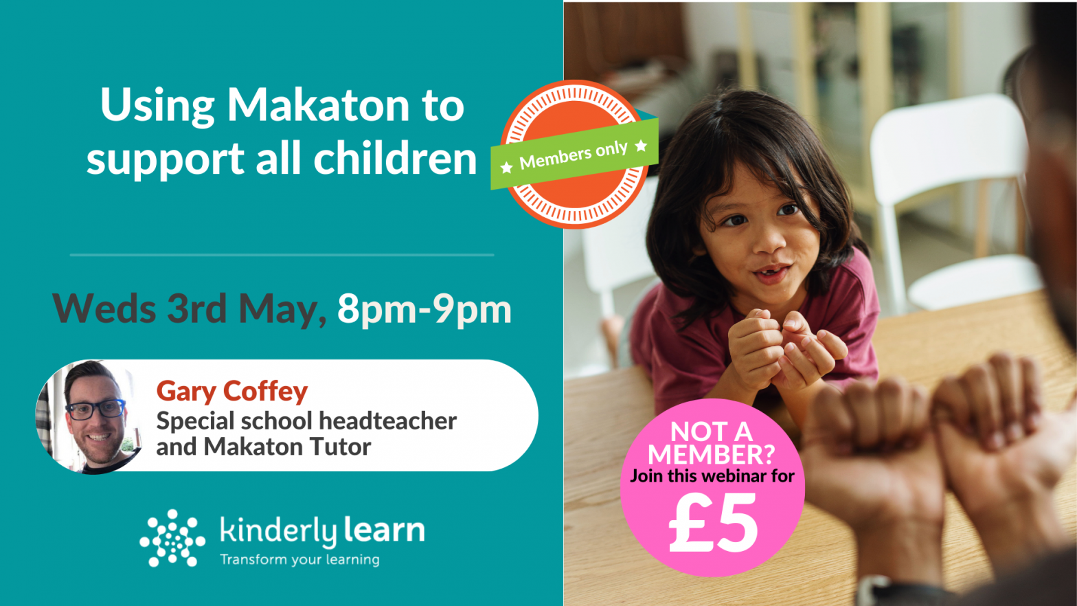 Using Makaton to support all children | CPD webinar – Kinderly