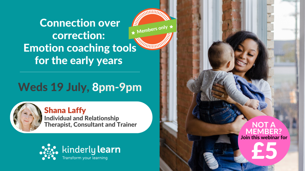Connection over correction: Emotion coaching tools for the early years ...
