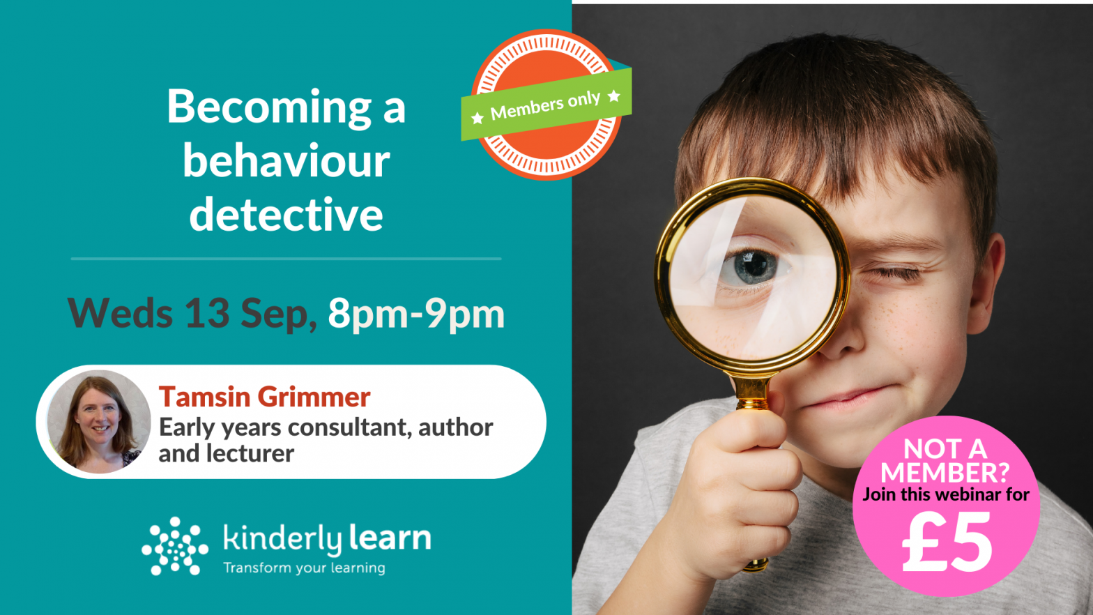Tamsin Grimmer – Becoming a behaviour detective – Kinderly