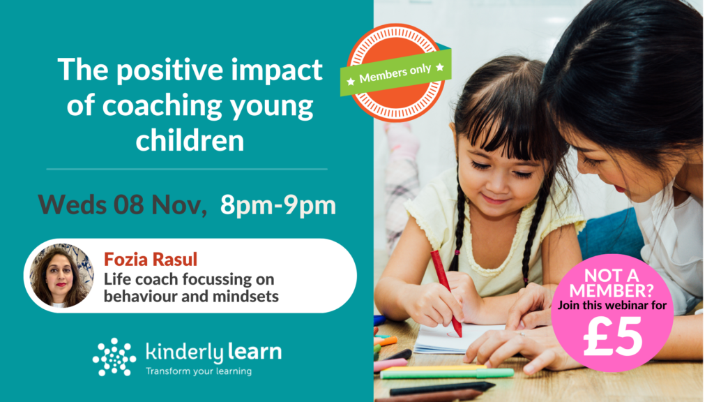 Fozia Rasul – The positive impact of coaching young children – Kinderly