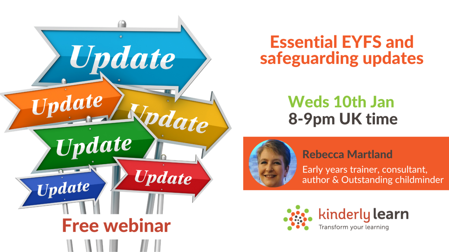 Rebecca Martland – Essential EYFS and safeguarding updates – Kinderly