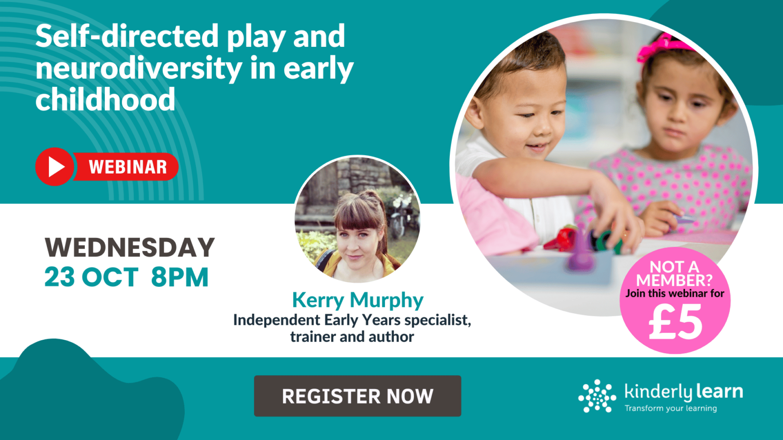 Early Years Webinar Schedule – Free CPD resources – Kinderly